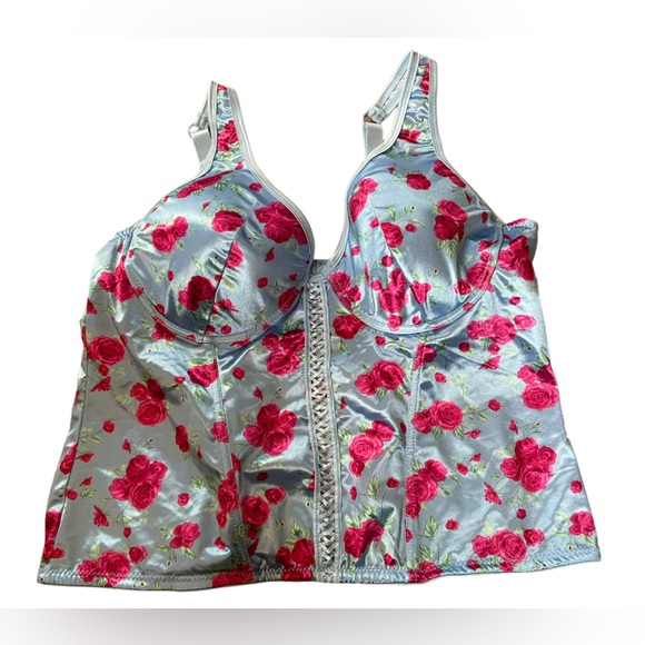 oppa! | Intimates & Sleepwear | New Oppa Plus Size Blue Satin Coquette ...